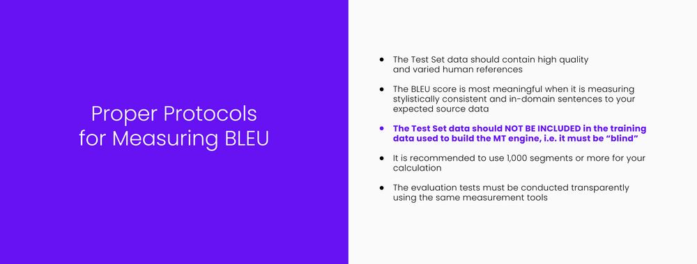 Understanding MT Quality: BLEU Scores